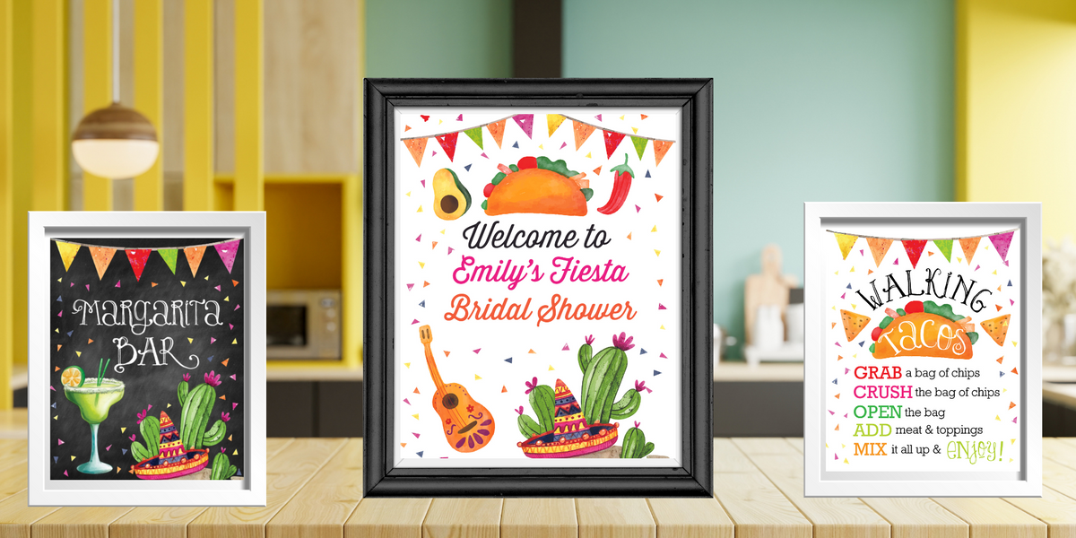 Printable Party Signs – Inkberry Creative