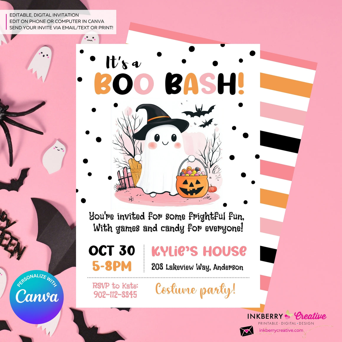 Inkberry Creative - Digital Design Studio - Parties Printables & More