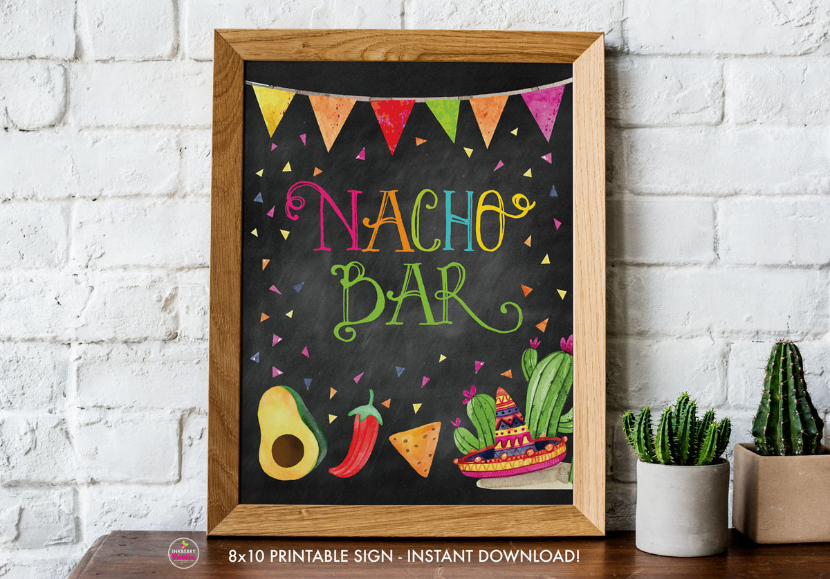 Nacho Bar Sign